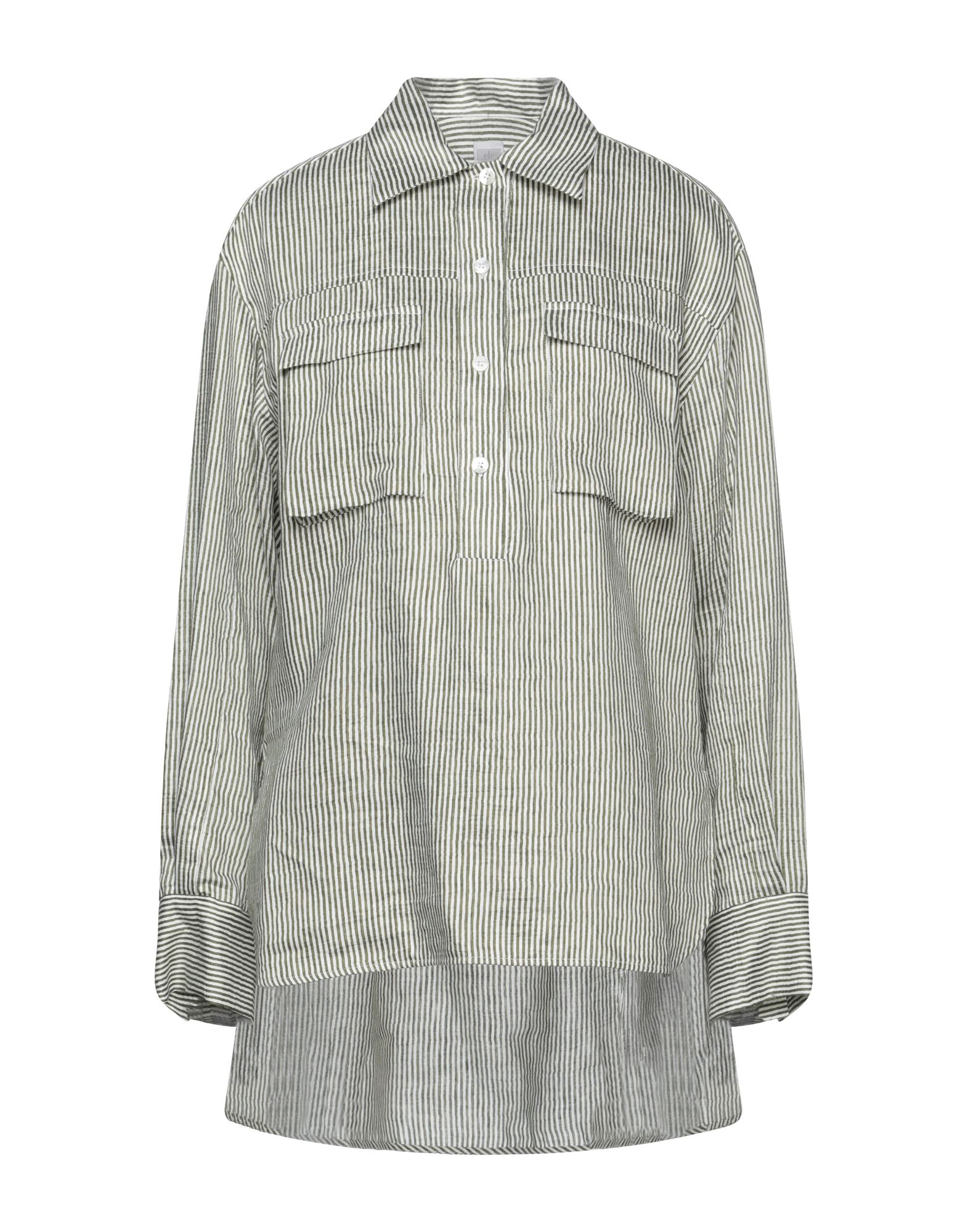 Eleventy Shirts In Military Green | ModeSens