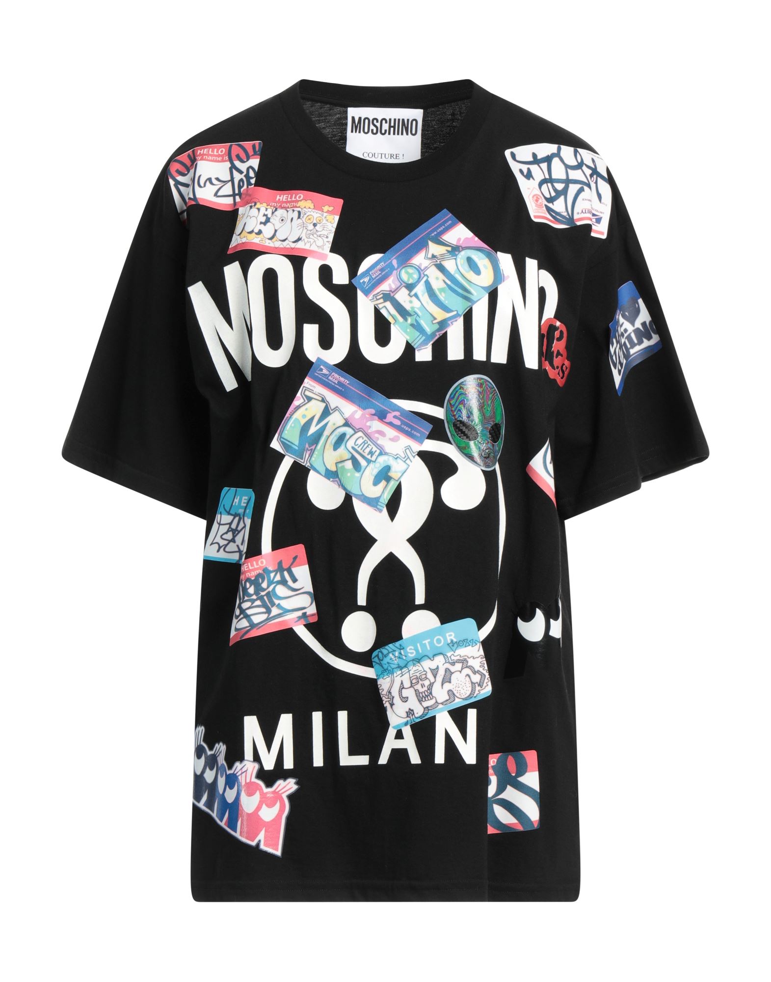 Moschino T-shirts In Black | ModeSens