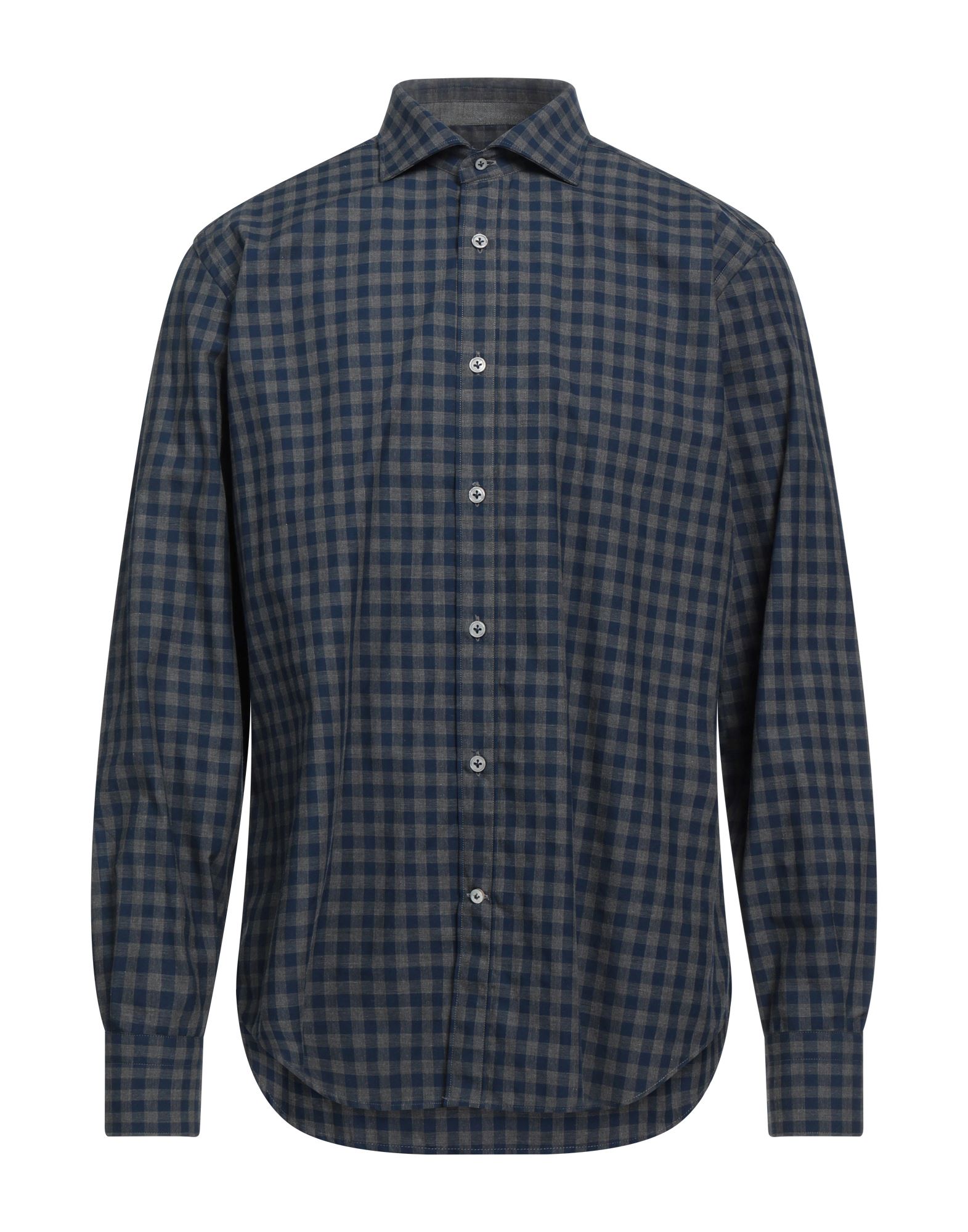 Caliban Shirts In Blue | ModeSens