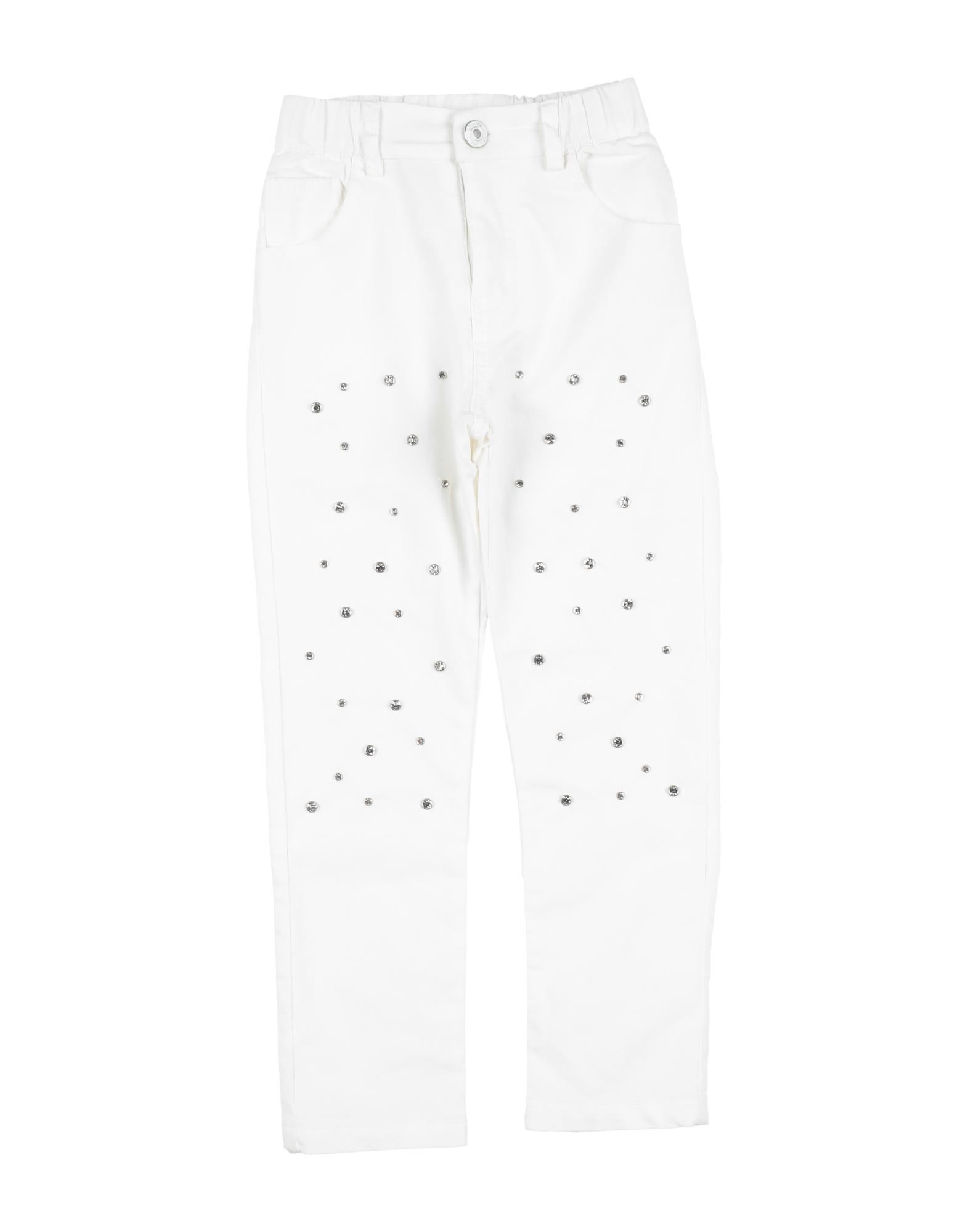 Alice Pi. Kids' Pants In Ivory | ModeSens