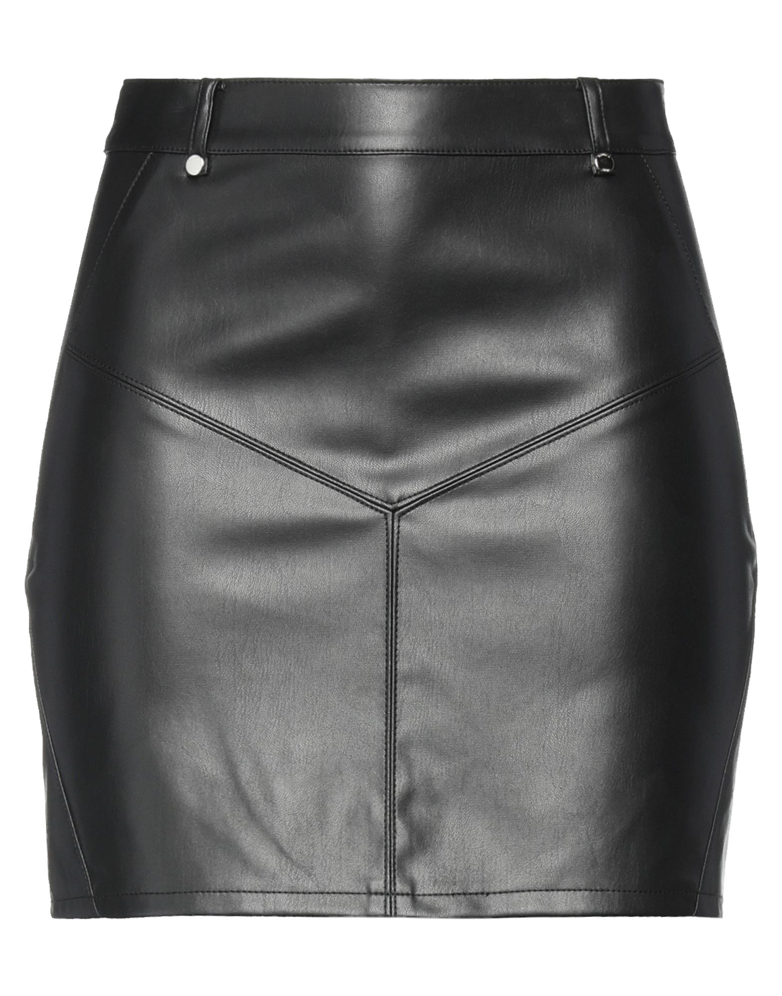 Patrizia Pepe Mini Skirts In Black | ModeSens