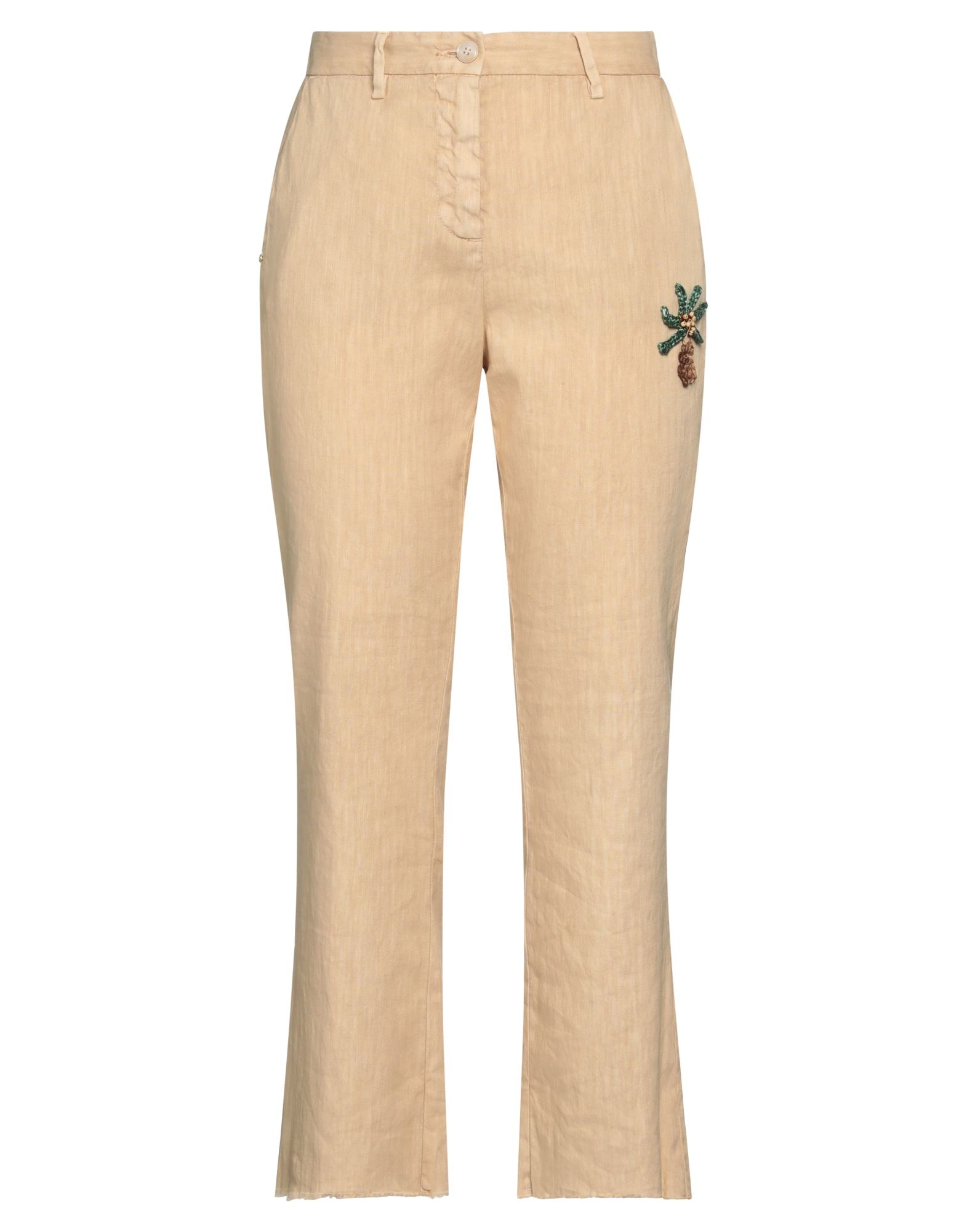 White Sand Pants In Beige | ModeSens
