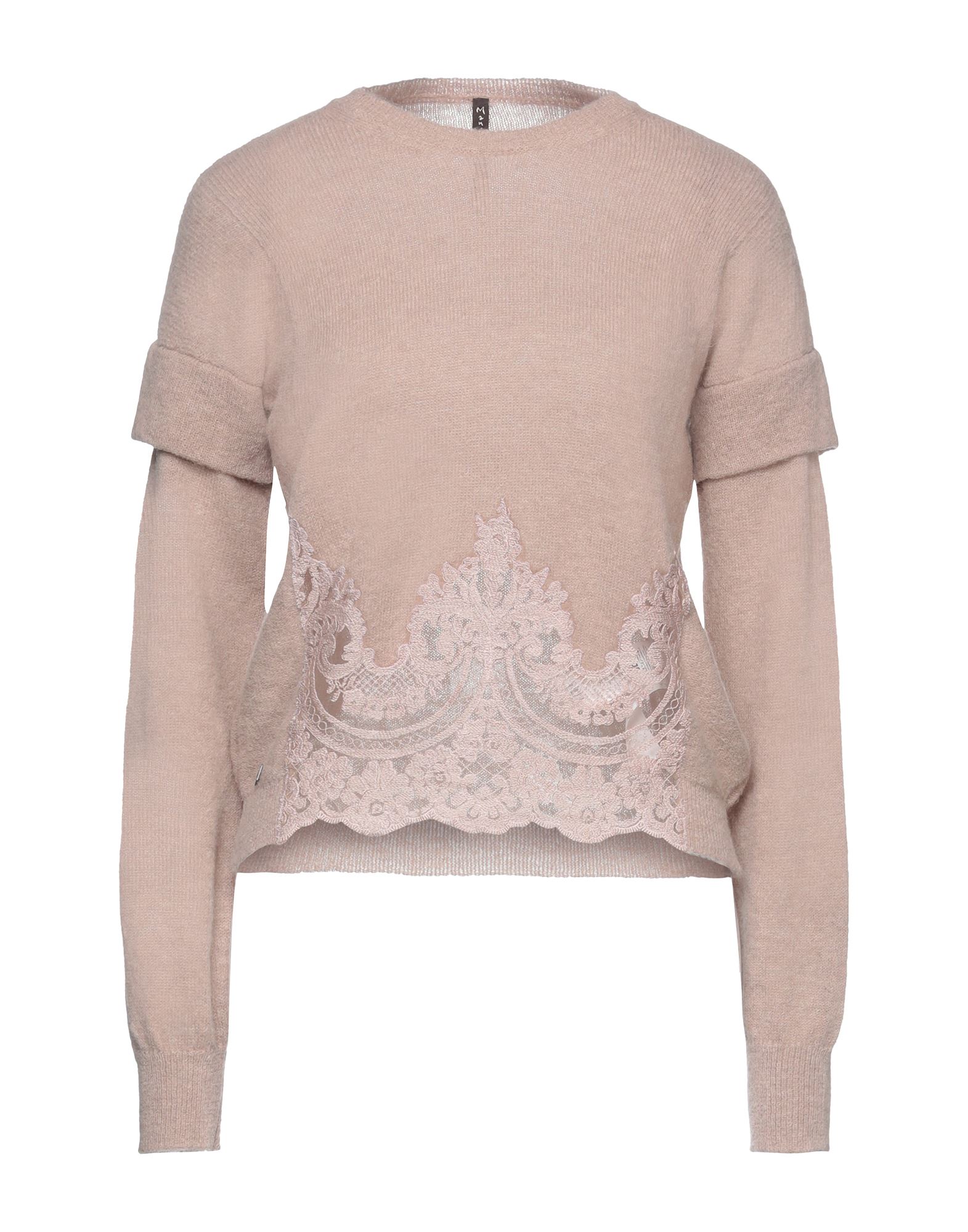 Manila Grace Sweaters In Pastel Pink | ModeSens