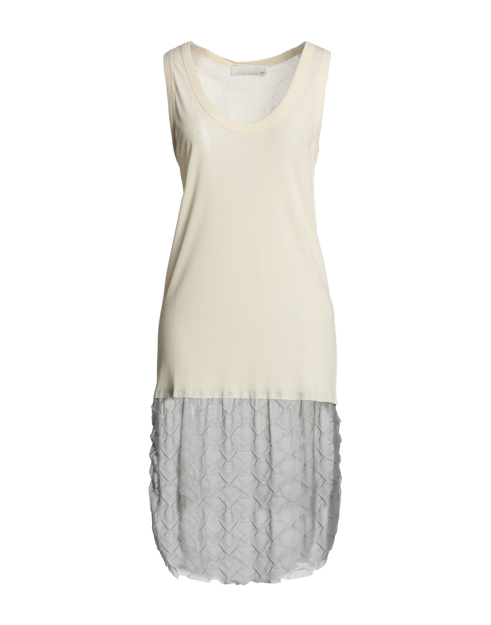 Aviu Midi Dresses In Ivory | ModeSens