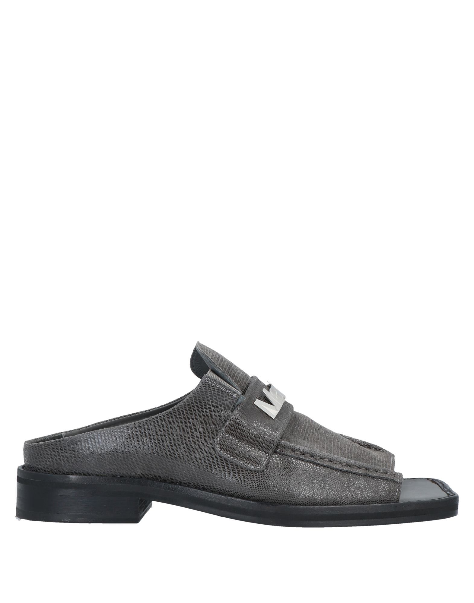 Martine Rose Mules & Clogs In Lead | ModeSens
