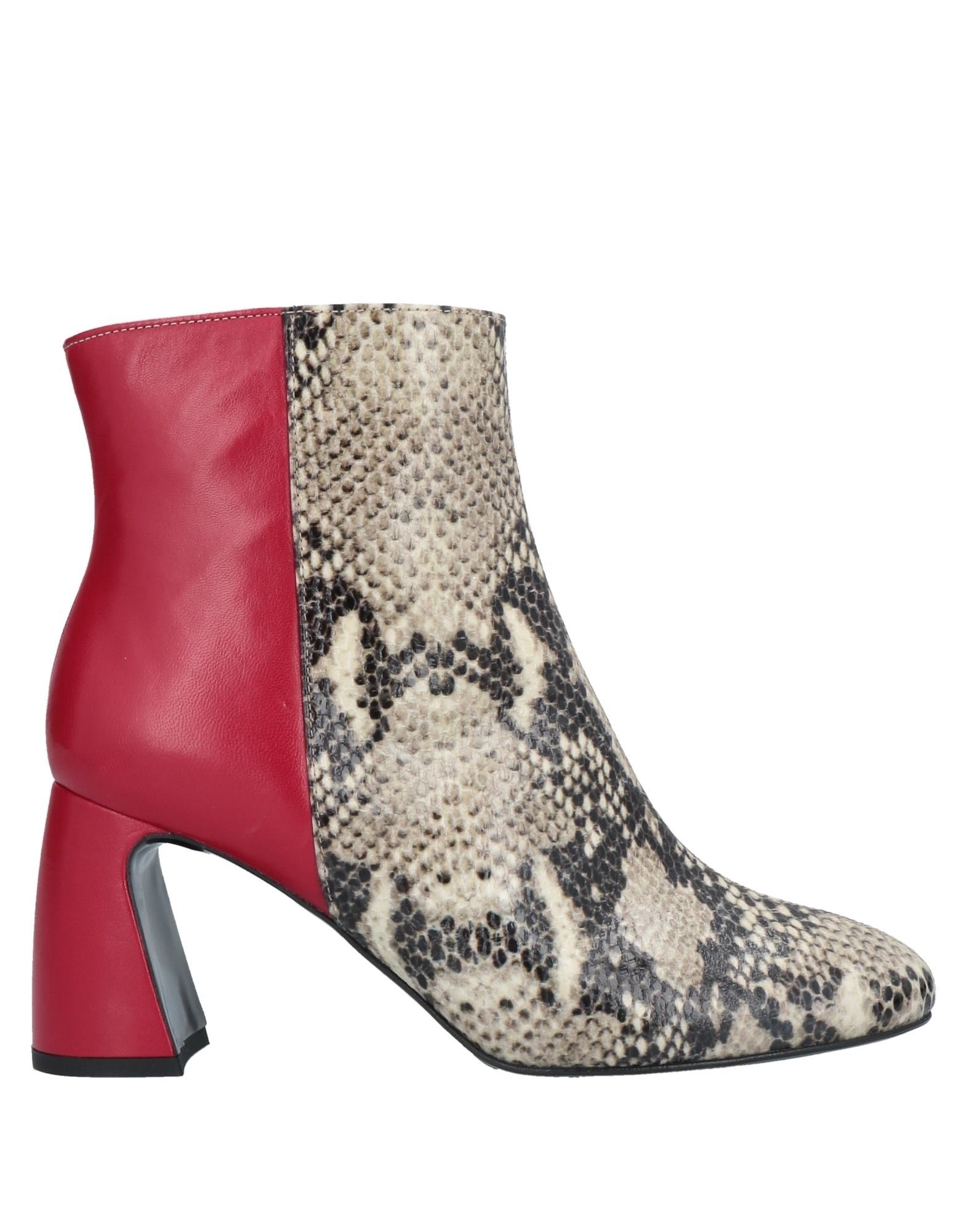 Pianurastudio Ankle Boots In Ivory | ModeSens