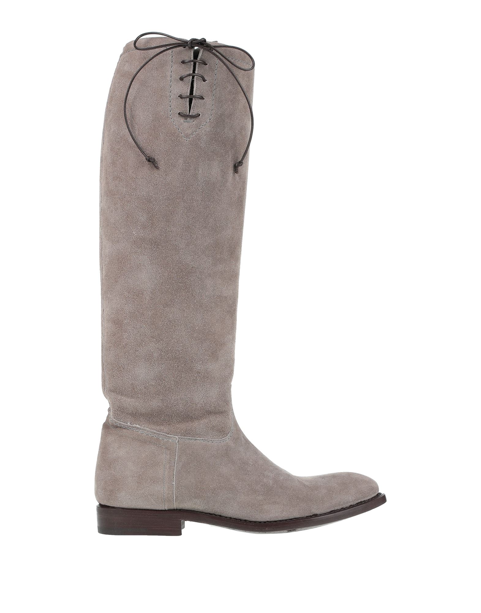 Alberto Fasciani Knee Boots In Grey | ModeSens