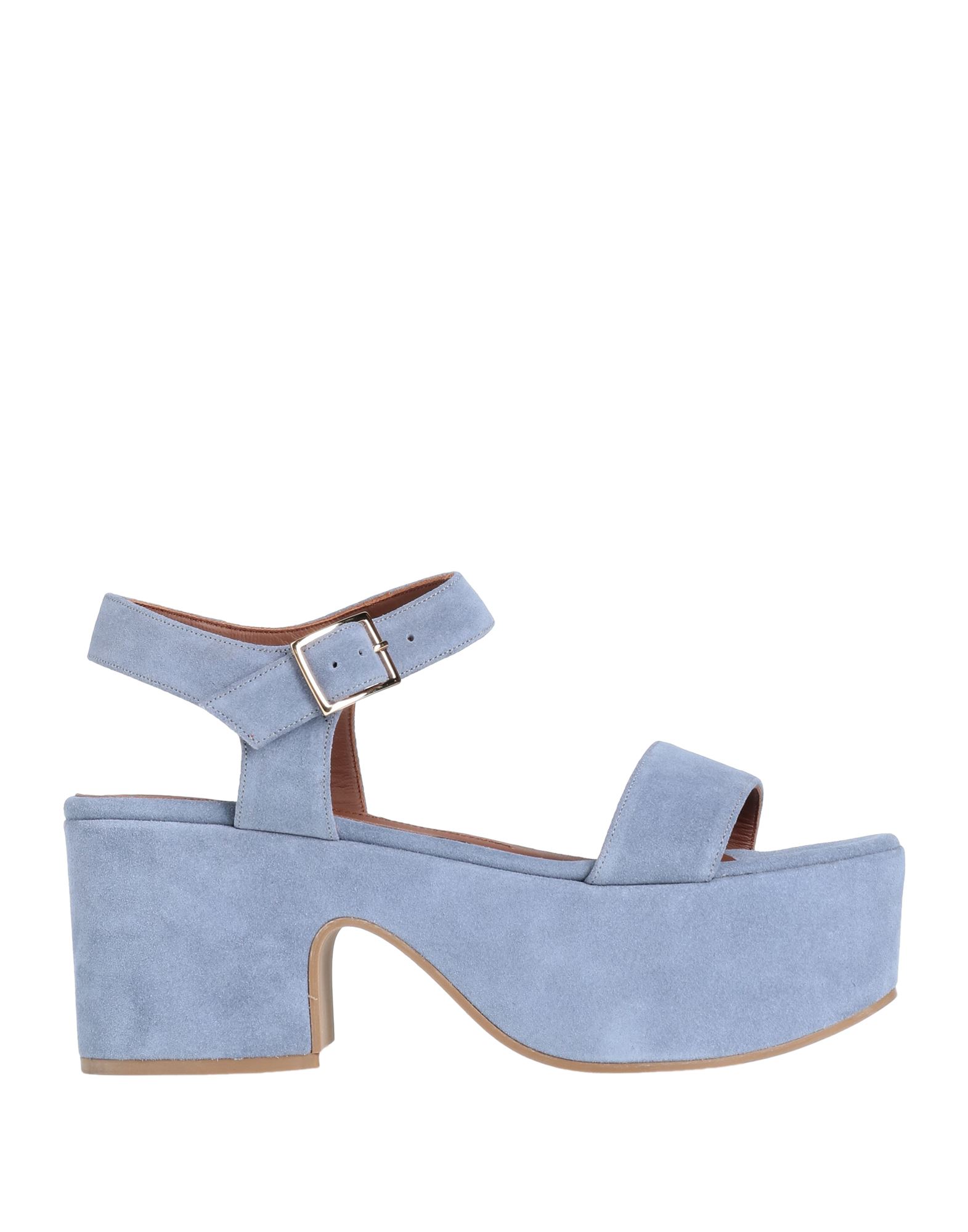 L'autre Chose Sandals In Pastel Blue | ModeSens