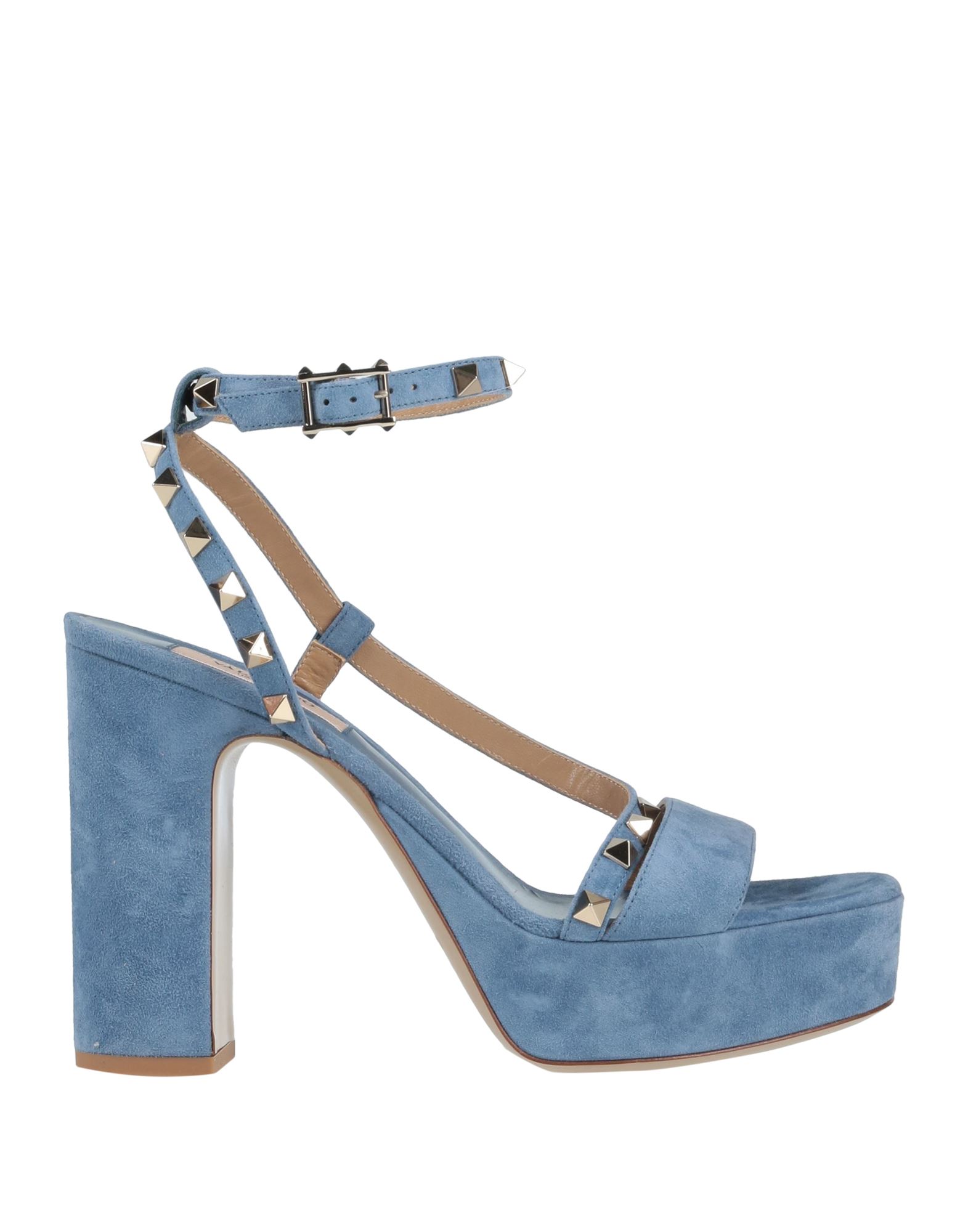 Valentino Garavani Sandals In Azure | ModeSens