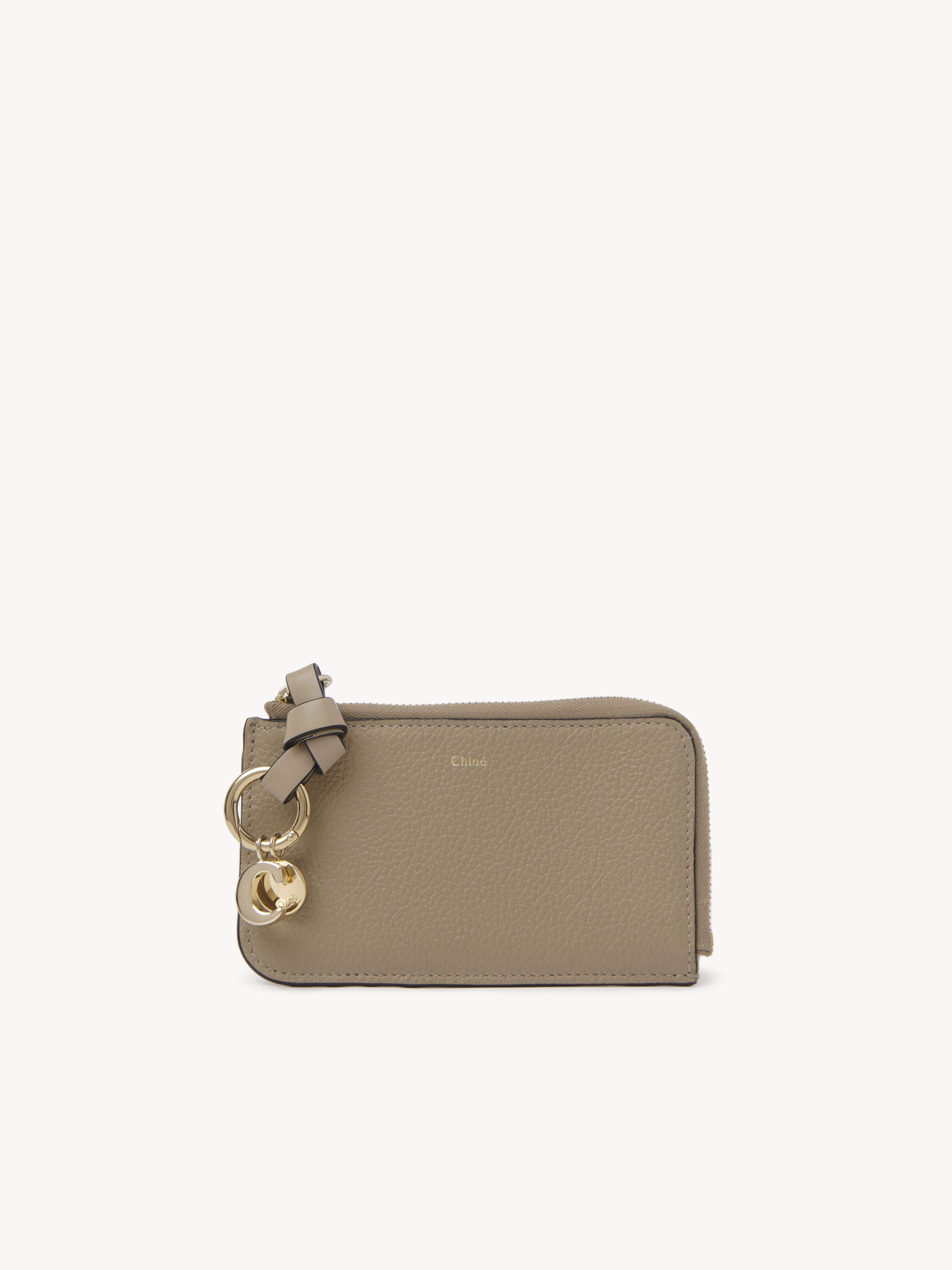 Chloé Alphabet Coin Purse Brown Size Onesize 100% Calf-skin Leather ...