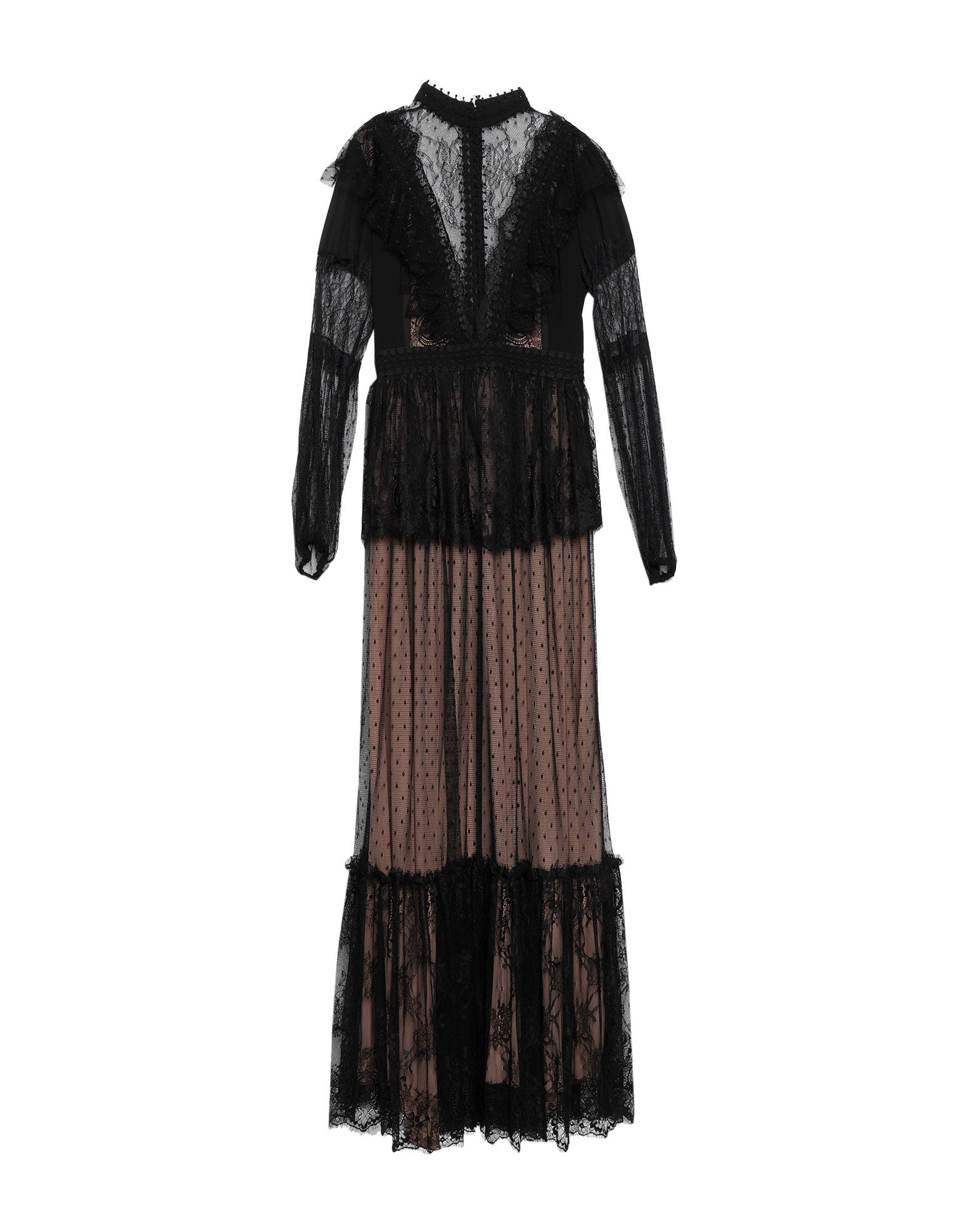 W Les Femmes By Babylon Long Dresses In Black | ModeSens