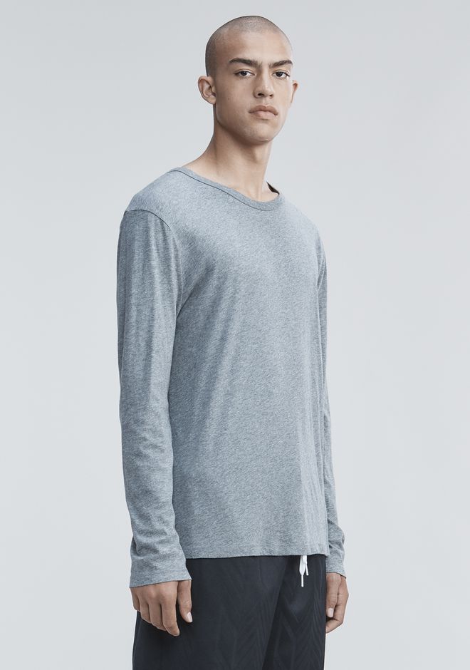 CLASSIC LONG SLEEVE TEE | Long Sleeve t Shirt | Alexander Wang Official ...