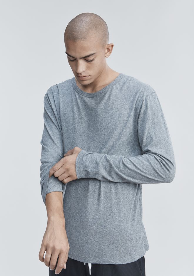CLASSIC LONG SLEEVE TEE | Long Sleeve t Shirt | Alexander Wang Official ...