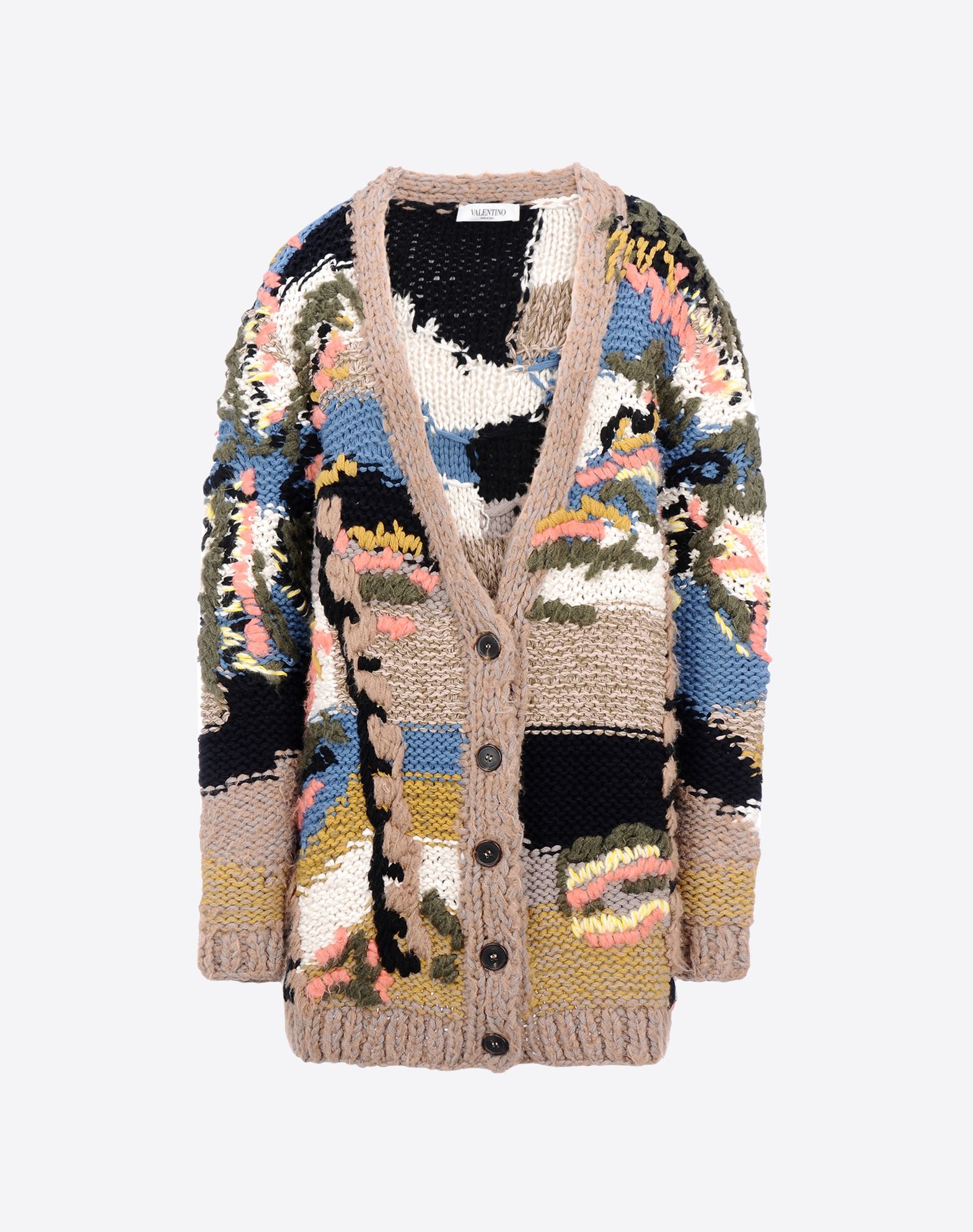 Valentino Oversize Knit Cardigan, Knitwear Shirts And Tops for Women ...