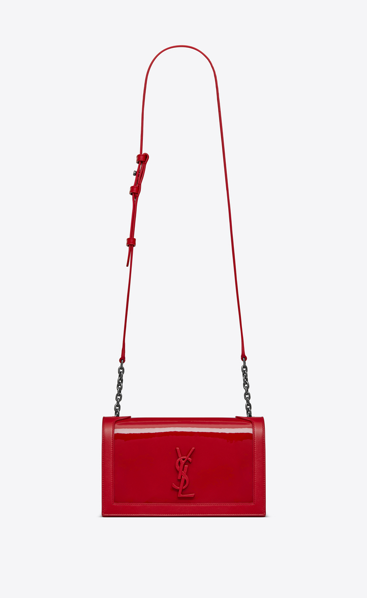 Patent Leather Ysl Bag Red | semashow.com