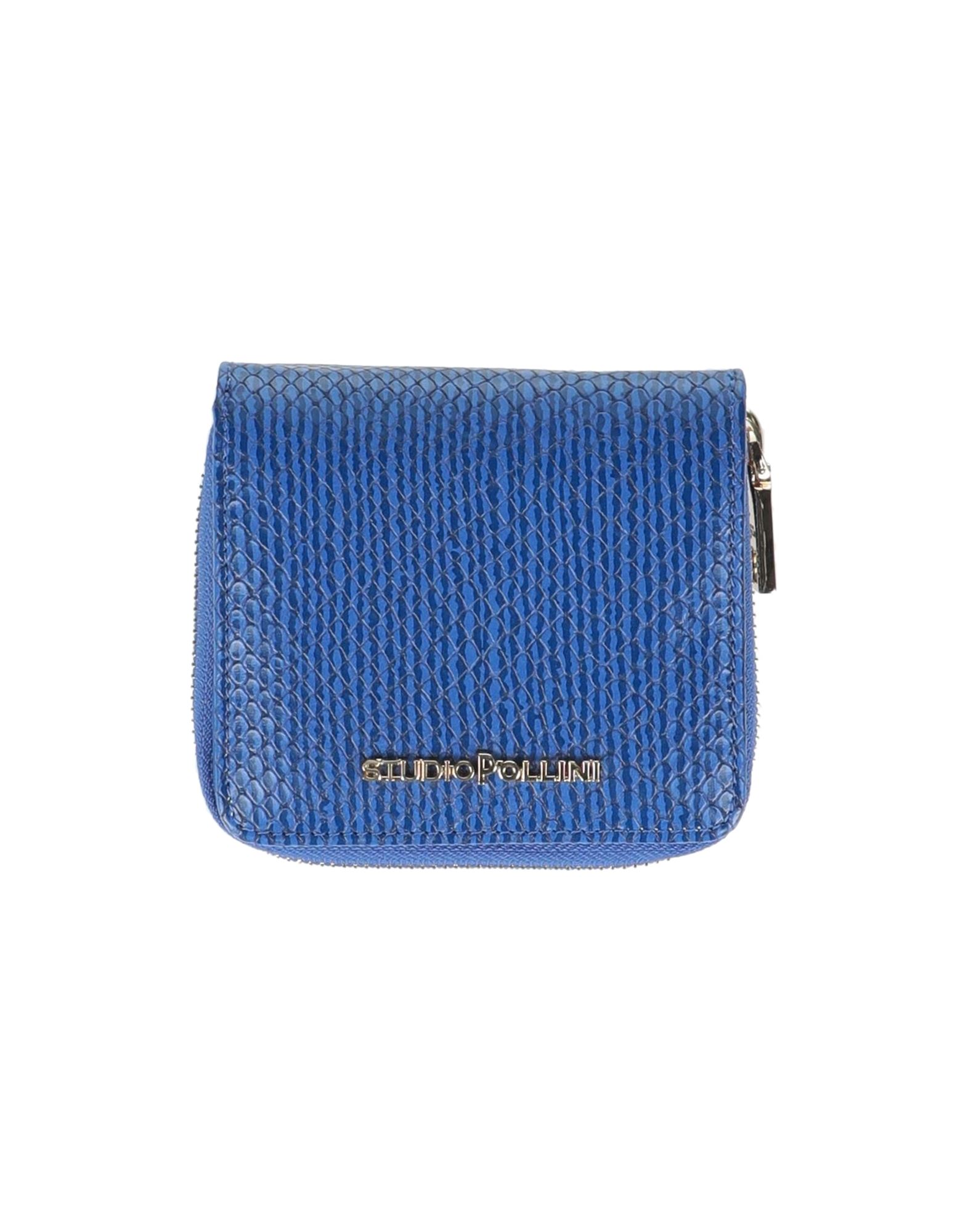 Studio Pollini Wallets In Bright Blue | ModeSens