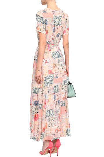 Floral-print georgette maxi dress | CLAUDIE PIERLOT | Sale up to 70% ...