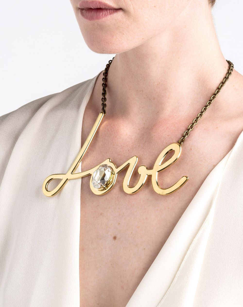 Lanvin Iconic Love Necklace, Necklace Women | Lanvin Online Store